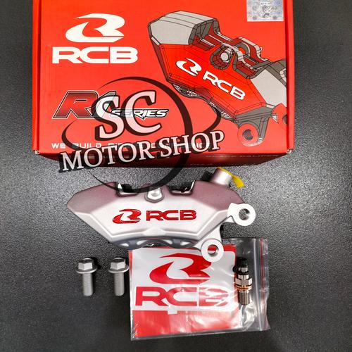 Jual Kaliper RCB racing boy R1 series 4 piston universal - black ...