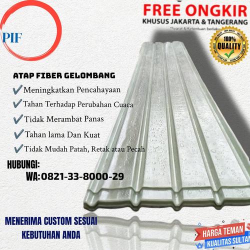 Jual ATAP FIBER BENING, FIBER CUSTOM, ATAP TRANSPARAN - Kab. Tangerang ...