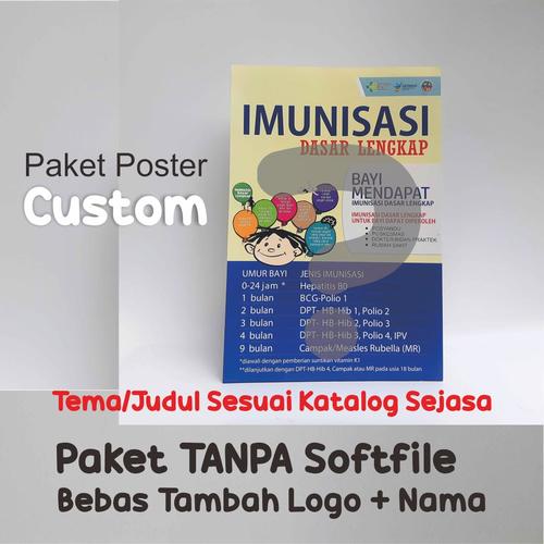 Jual Poster Paket Custom, Bebas Tambah Nama dan Logo - Kab. Sleman ...