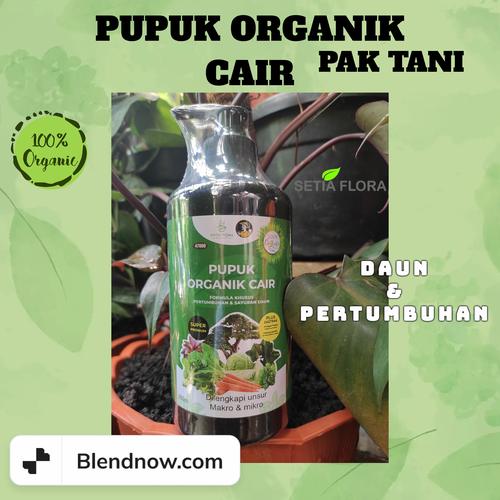 Promo Pupuk Organik Cair Pak Tani- Formula Khusus Pertumbuhan & Sayuran ...