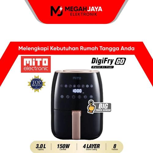 Jual Mito Digital Air Fryer Digifry Go Af2 / Af 2 [3 Liter] (Garansi ...
