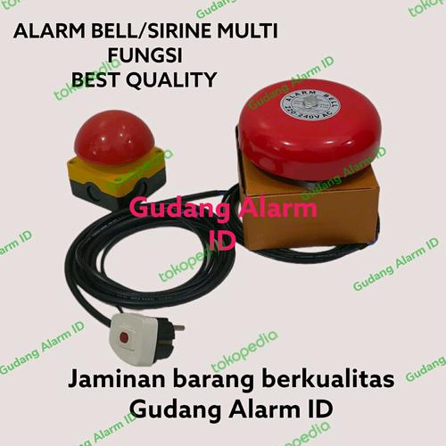 Jual ALARM PERESMIAN/ALARM DARURAT/ALARM BAHAYA ALARM BELL+TOMBOL ...