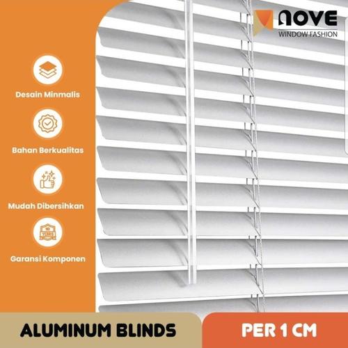 Jual Venetian Horizontal Blind kere alumunium 25mm seri Deluxe Slat - Kab. Bantul - Solo ...