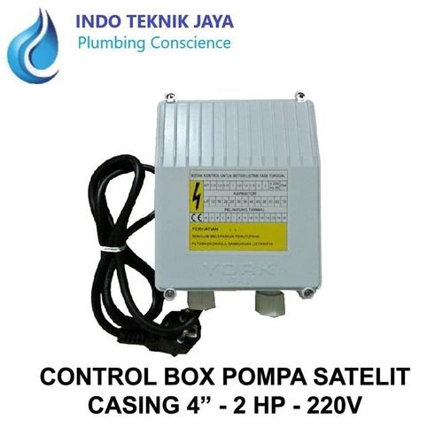 Jual GROSIR - CONTROL BOX - 4 INCH - 2 HP - 220V - POMPA SATELIT - YORK ...