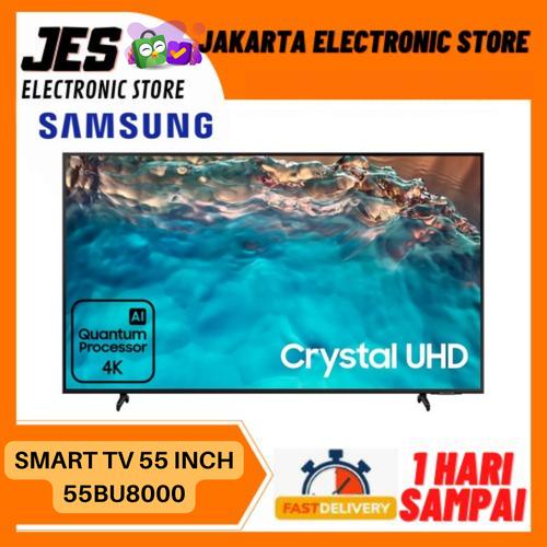 Promo TV SAMSUNG 55BU8000 55 INCH CRYSTAL UHD 4K SMART TV NEW 2022 / Dspl Cicil 0% 3x - Jakarta ...