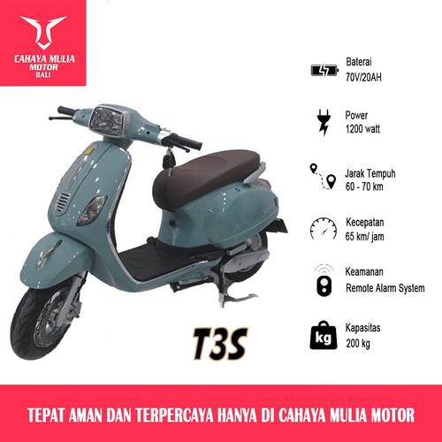 Jual Uwinfly T3S T3 S 1200w Motor Listrik Garansi Resmi Vespa Listrik ...