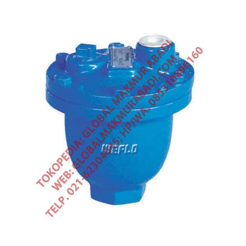 Jual WEFLO FIG.9701 AUTOMATIC AIR VENT VALVE PN16 SCREW END CI BODY - 1 ...