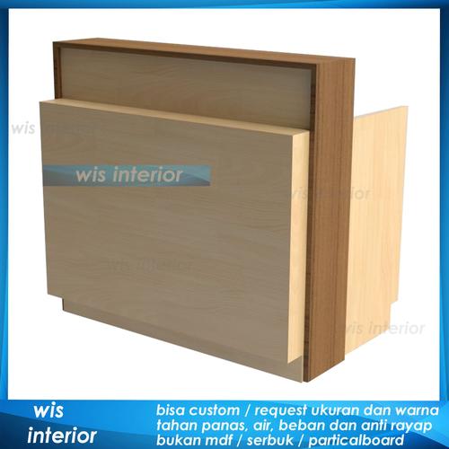 Jual MEJA PENERIMA TAMU LOBBY RESEPSIONIS PARKING SECURITY HOTEL ...