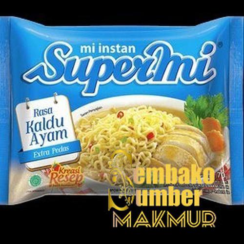 Jual Supermi Rasa Kaldu ayam / mi / mie instan / Rebus/ supermi kaldu ...