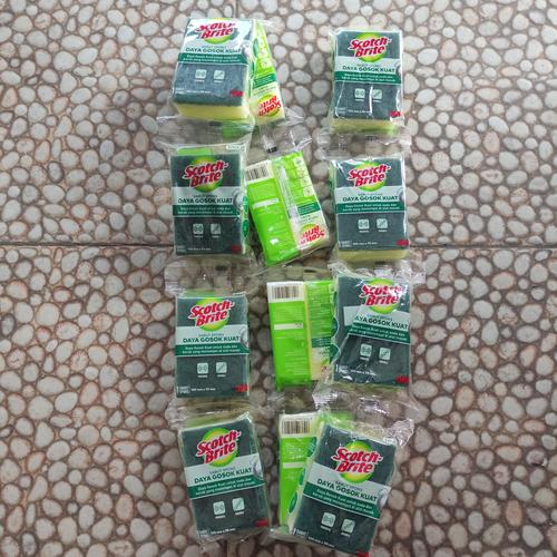 Jual SCOTCH BRITE SPONGE BUSA SABUT HIJAU (100x70) 1LUSIN - Kota Medan ...