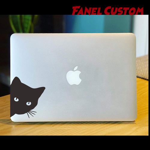 Jual STIKER LAPTOP CAT HIDING SIDE CUTTING STICKER MOBIL LAPTOP - Hitam ...