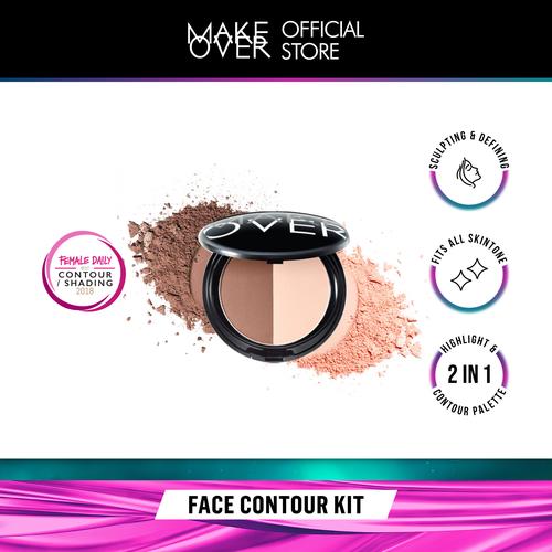 Promo MAKE OVER Face Contour Kit 12 g - Contour & Highlight - Jakarta ...