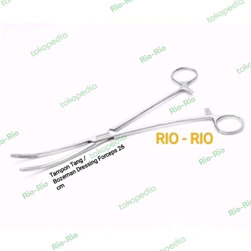 Jual Bozeman Dressing Forceps Stainless 26cm - Jakarta Selatan - Rio ...