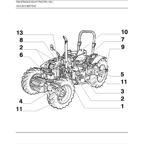 Jual Parts Catalog Tractors New Holland TD90 versi pdf - Kota Surabaya ...