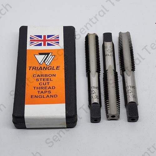 Jual Hand Tap M16 X 2 TRIANGLE Carbon Steel Metric Set - Jakarta Pusat ...