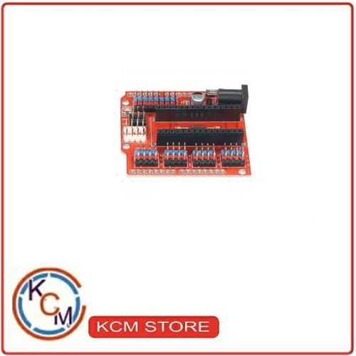 Jual Arduino Nano I/O Expansion Sensor Shield RED Module Uno - Kota ...