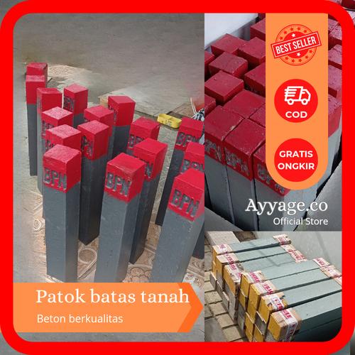 Jual patok batas tanah berkualitas - Kab. Sukabumi - AYYAGE | Tokopedia