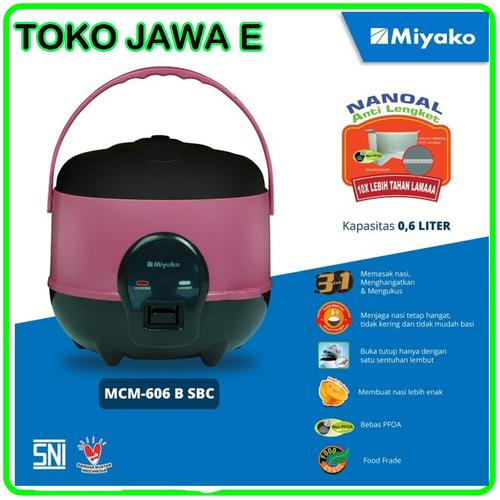 Promo RICE COOKER MIYAKO 606 SBC Kapasitas 0,6 Liter - Jakarta Timur ...