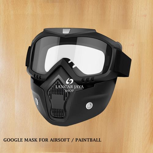 Jual MASKER AIRSOFT / GOOGLE MASK FOR AIRSOFT PAINTBALL - Kota Depok ...
