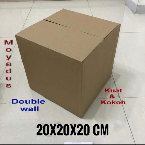 Jual kardus karton box uk. 20x20x20 cm.......DOUBLE WALL - Jakarta ...
