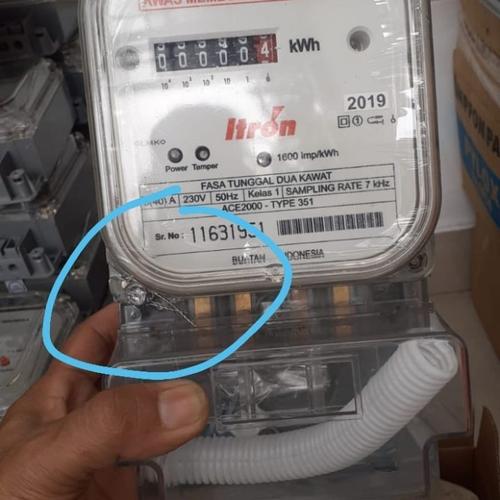 Jual KWH METER SMART SMI-200S 1 Phase 5(40)A Meteran Listrik PLN BARU ...