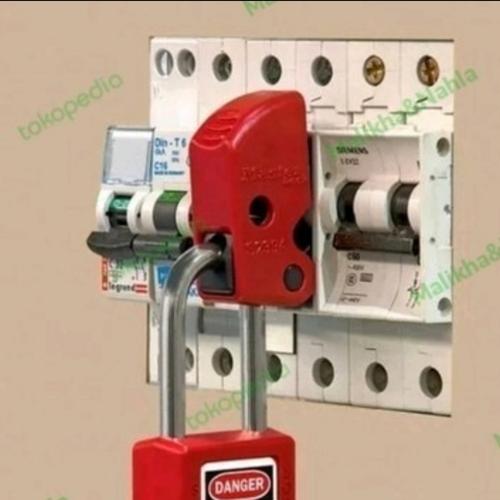 Jual Safety LOTO Lockout Tagout Universal Miniature Circuit Breaker ...