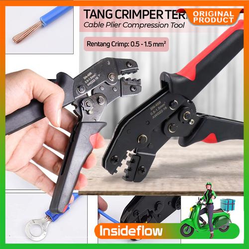 Jual Tang Skun Ferrule Crimping Press Kawat Kabel Ferule Tool Kit SN ...