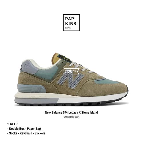 Jual sepatu new balance 574 legacy x stone island original bnib - Kota ...