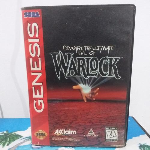 Jual Warlock - Original SEGA Genesis Mega Drive Cartridge + Box - Kota ...