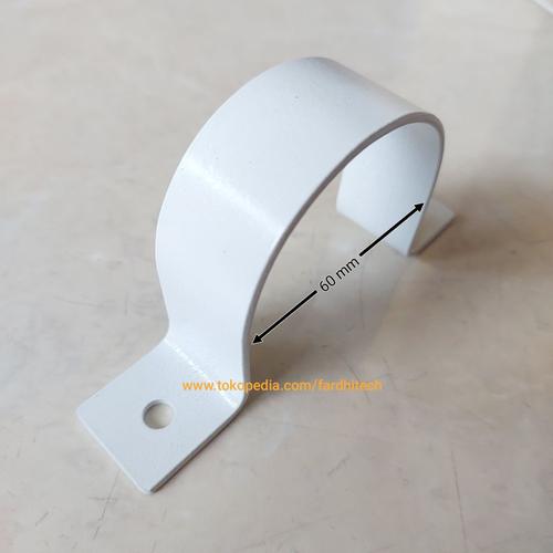 Jual Clemenz Klem Pipa 2 inch OD 60 mm, Plat Besi Tebal Cat Powder ...