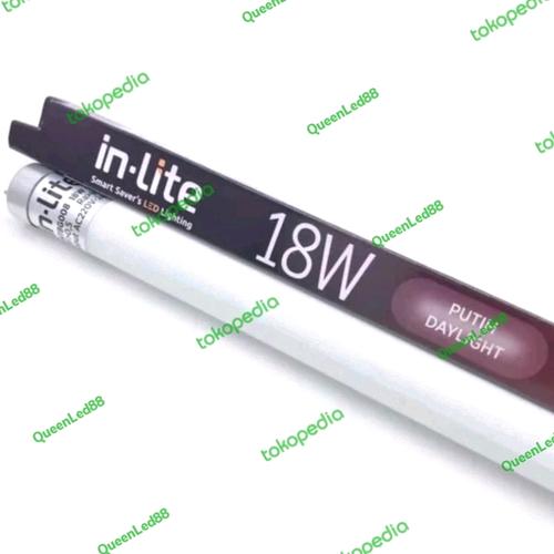 Jual Lampu INLITE T8 INT8008 18W/18Watt TL Neon Led 120Cm Inlite T8 ...