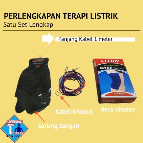 Jual Perlengkapan alat terapi listrik khusus Meridian Universal Therapy - Pad dan Elektro - Kab ...