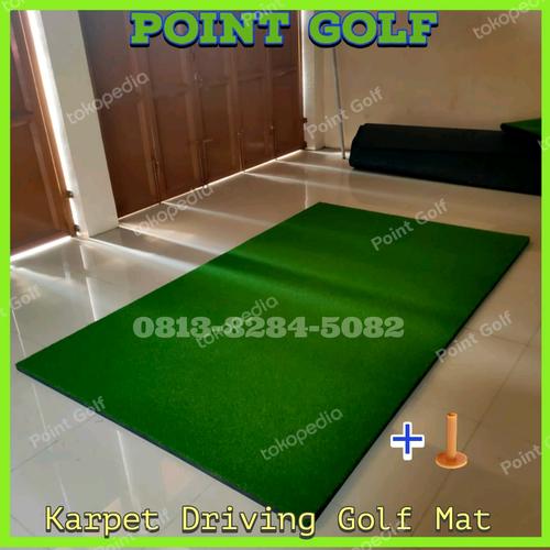 Promo Karpet Driving Golf Mat Ukuran 1,2 m x 1,5 m Free Tee Premium ...