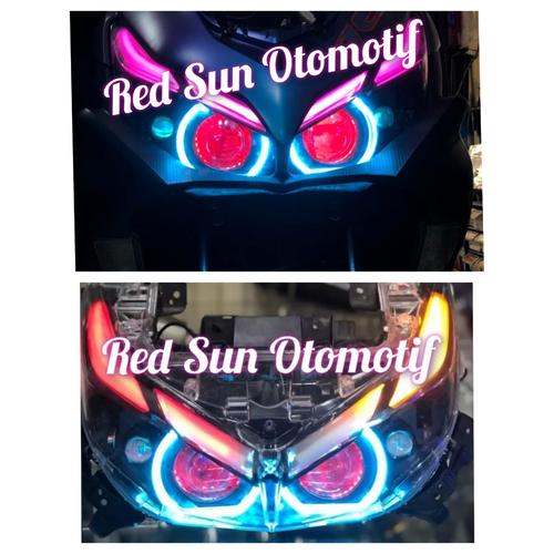 Jual Lampu Depan Bullaes aes BILED 2,5 inch Aerox New connected 2020 ...