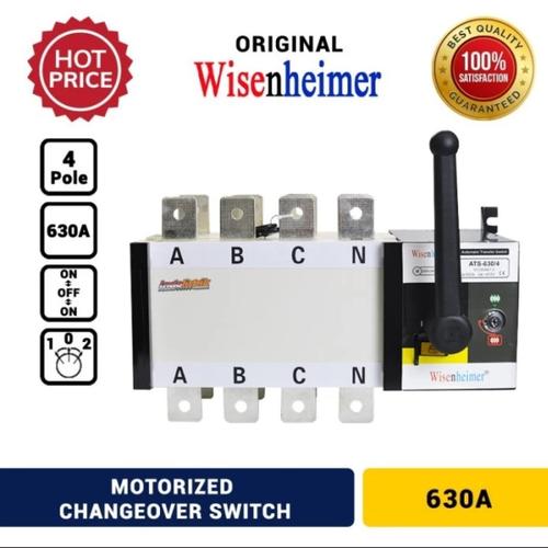 Jual Change Over Swicth Motorised 4P 630A Wisenheimer Ohm Saklar ...