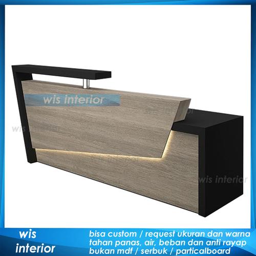 Jual MEJA RESEPSIONIS LOBBY GEDUNG MALL HOTEL KANTOR BESAR MEWAH ...