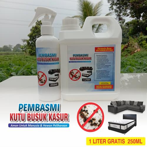 Jual Spray Anti Kutu 1 Lt GRATIS 250ml / Kutu Busuk / Tungau / Kutu ...