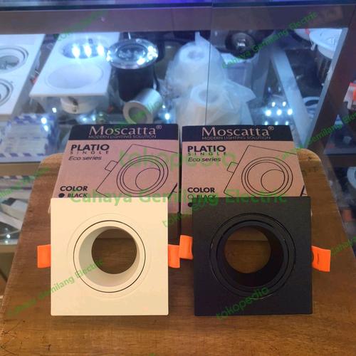 Jual kap lampu mr16 moscatta platio kotak housing halogen spotlight led - Putih - Jakarta Pusat ...