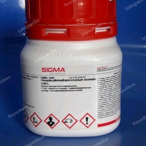 Jual CTAB / HDTMA / Cethyl Trimethyl Ammonium Bromida SIGMA ALDRICH ...