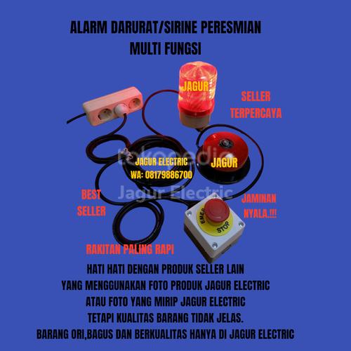 Jual ALARM DARURAT BELL/ALARM BAHAYA BELL/SIRINE DARURAT+ROTARY LAMP ...