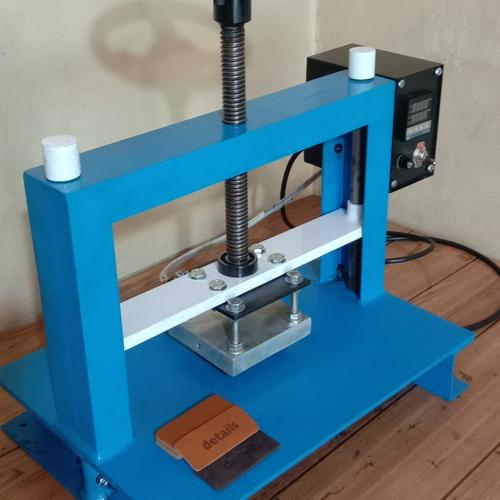 Jual Mesin Hot Press Emboss Logo pada kulit / Leather embos machine ...