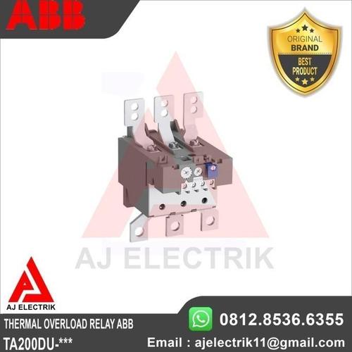 Jual Thermal Overload Relay Abb / Ta 200 Du 200 / Ta200Du200 / 150 - 200A - Jakarta Barat ...