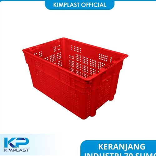 Jual KIMPLAST Keranjang Industri 70 Lt Sumo/ Keranjang Industri - Biru ...