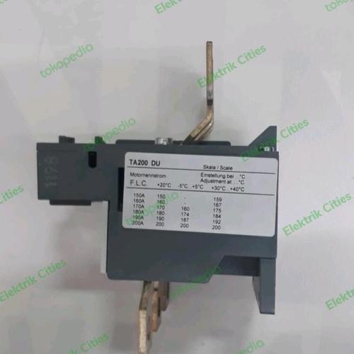 Jual Abb Thermal Overload Relay Ta 200 Du 200 Ta200Du-200 - Jakarta ...