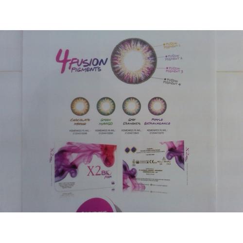 Jual Softlens Warna Bulanan X2 Bio Four Grey Plano Exp Feb 2024 ...