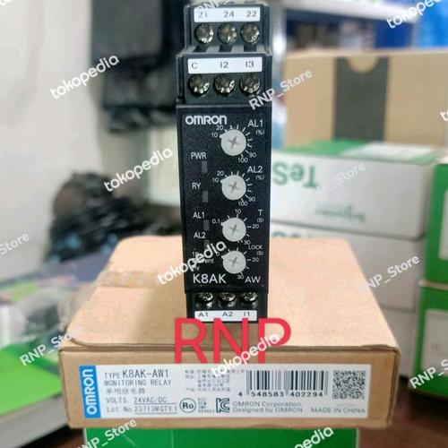 Jual Omron K8Ak-Aw1 24Vac/Dc Measuring Dan Monitoring Relays - Jakarta Barat - Industrial ...