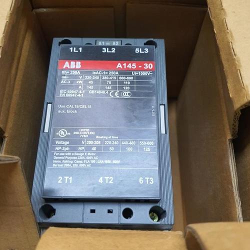 Jual A145-30. Contactor Abb 250A 3Pas. Coil 380Vac - Jakarta Barat ...