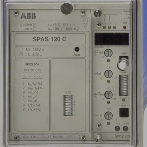 Jual Directional Earth-Fault Relay Spas 120 C Abb - Jakarta Barat ...