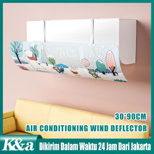 Jual Talang AC Penutup Penahan Angin Reflektor Talang penahan angin AC ...