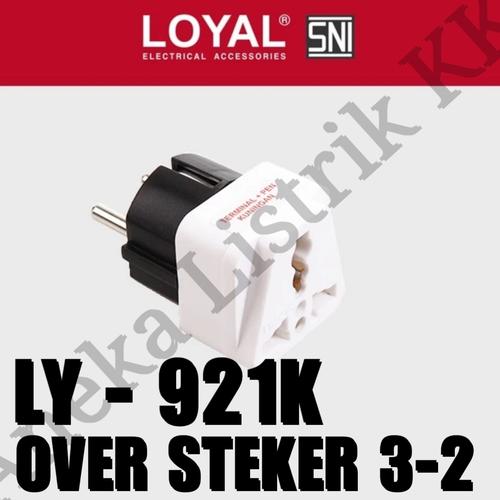 Jual LOYAL LY-921K Over steker LY921K adaptor 3 ke 2 model wonpro LY ...